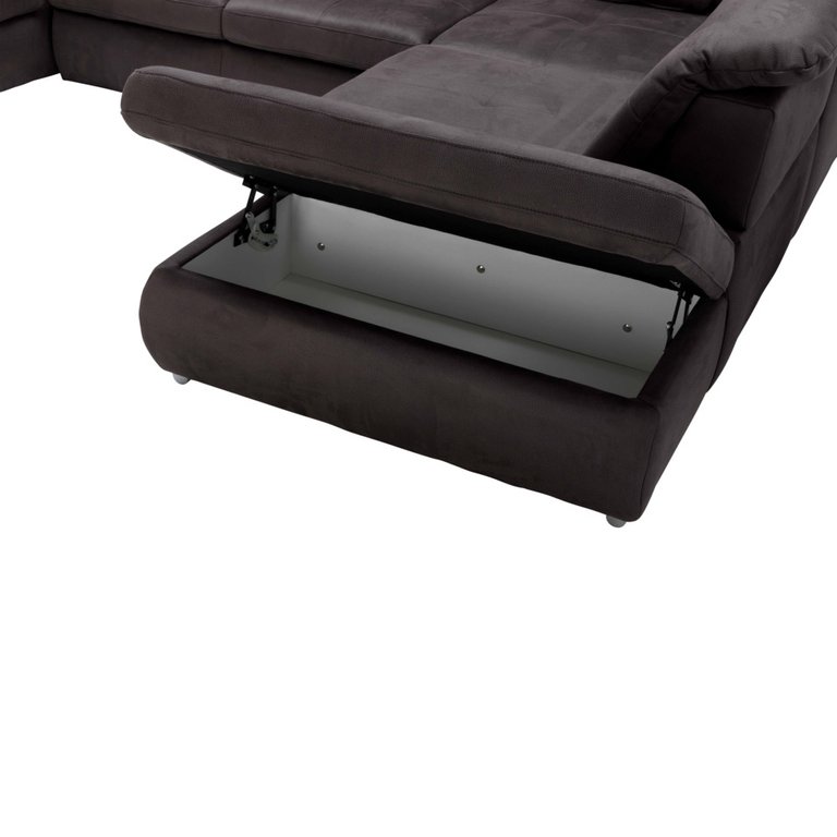 Beldomo Style Ecksofa Austin in grau kaufen