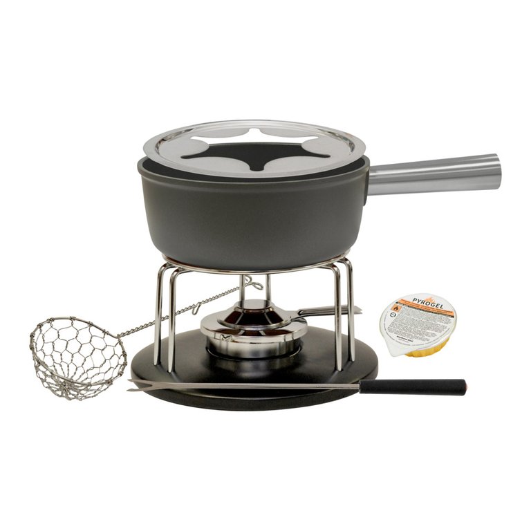 Heidi Cheese Line Fondue-Bourguignonne-Set Heidi in schwarz kaufen