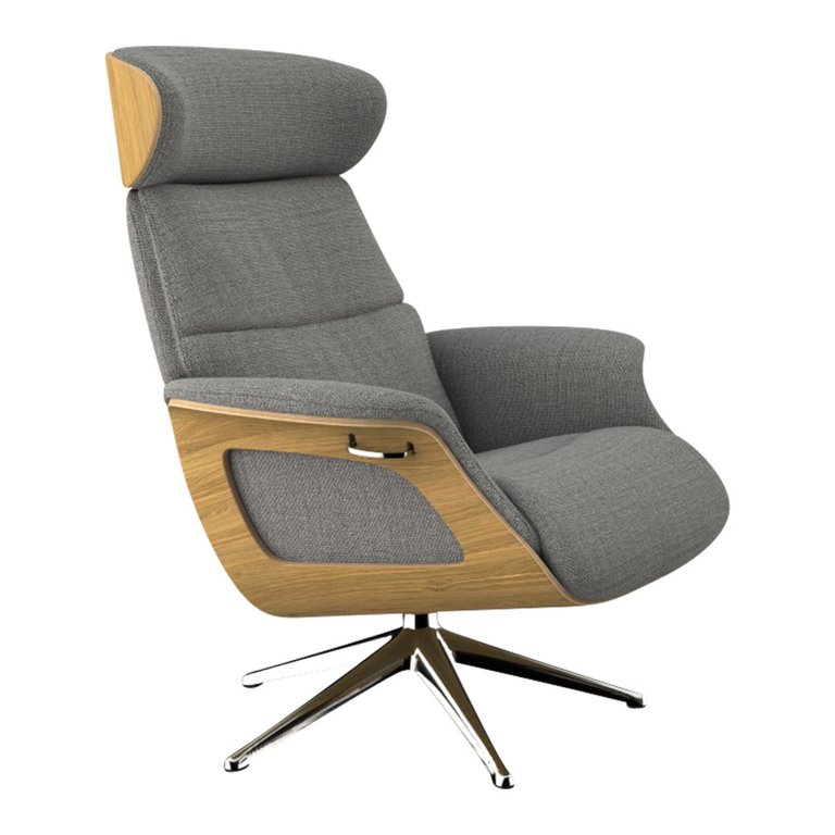 FLEXLUX Sessel Fashion Clement in grau kaufen