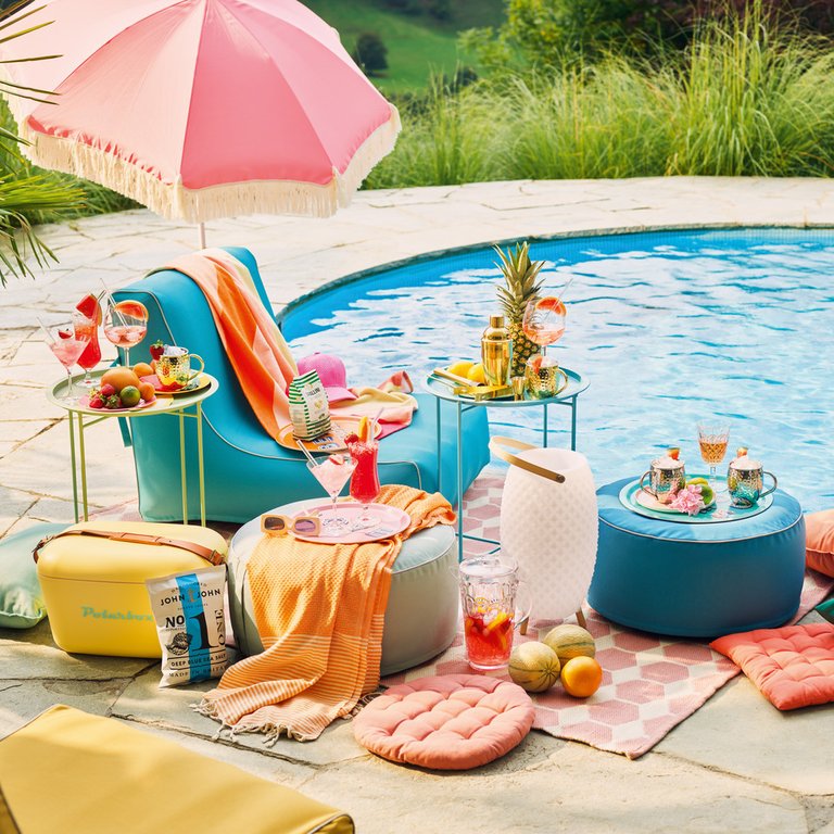 Hocker Maxime in blau kaufen