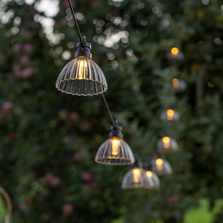 STT Lichterkette Solar Light in schwarz kaufen