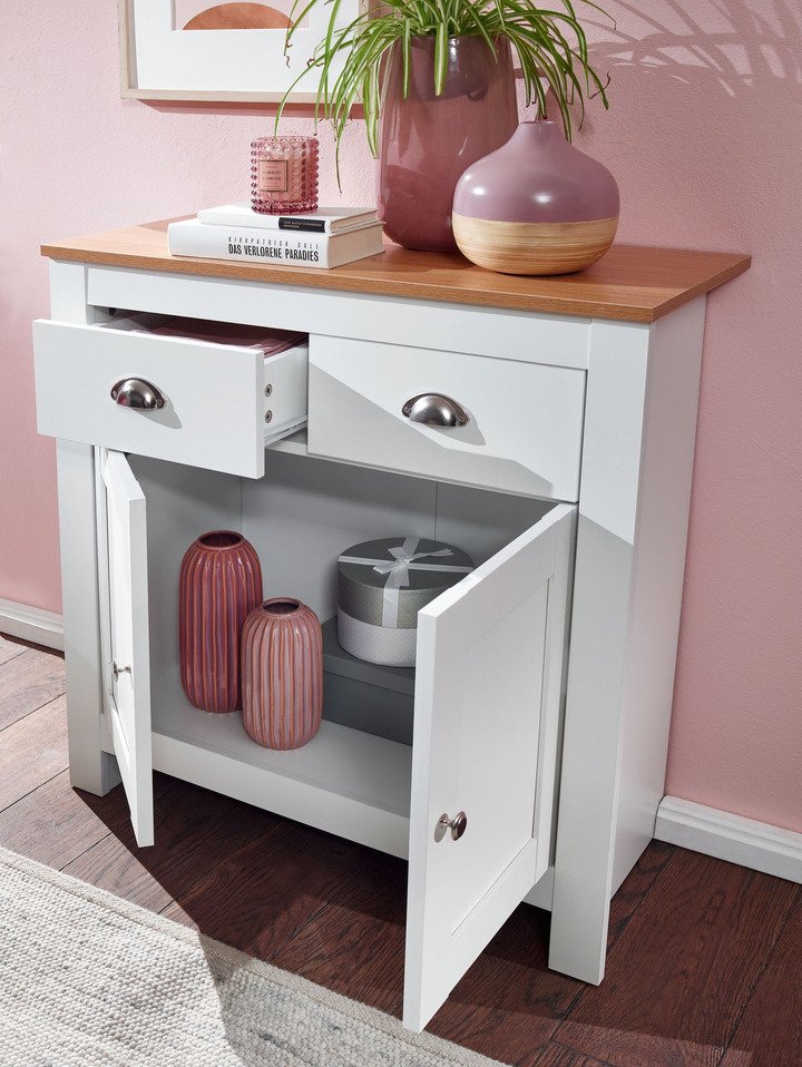 MID.YOU Kommode Weiss in weiss kaufen