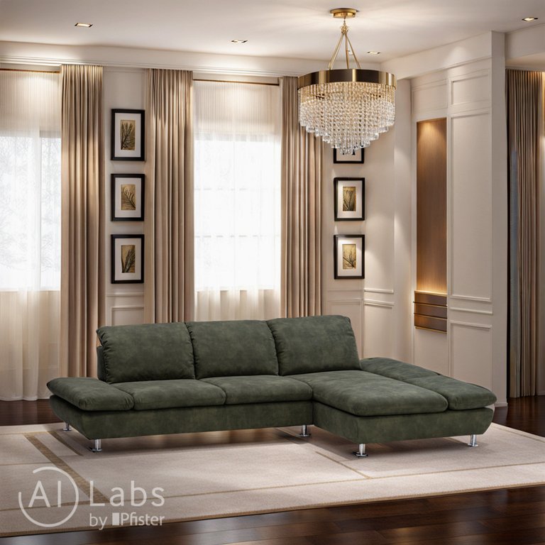 Chilliano Ecksofa JACKIE in grün kaufen