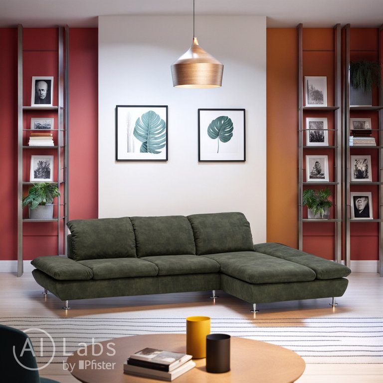 Chilliano Ecksofa JACKIE in grün kaufen