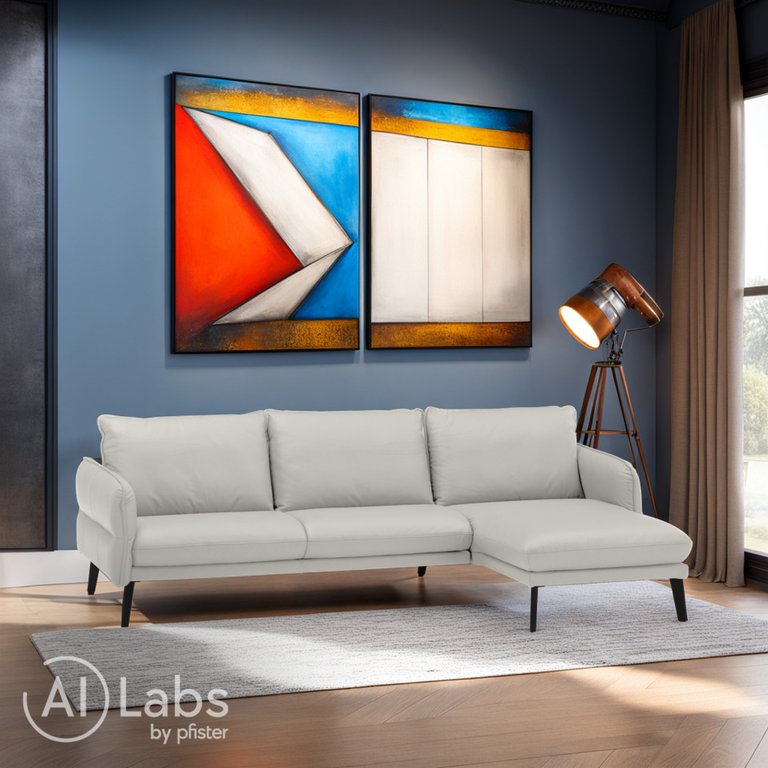 Moderano Ecksofa 7292 Ambrosia in weiss kaufen