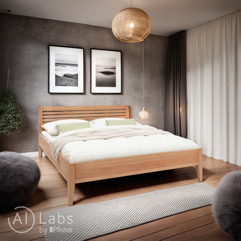 Linea Natura Bett ONTARIO_201 in braun kaufen