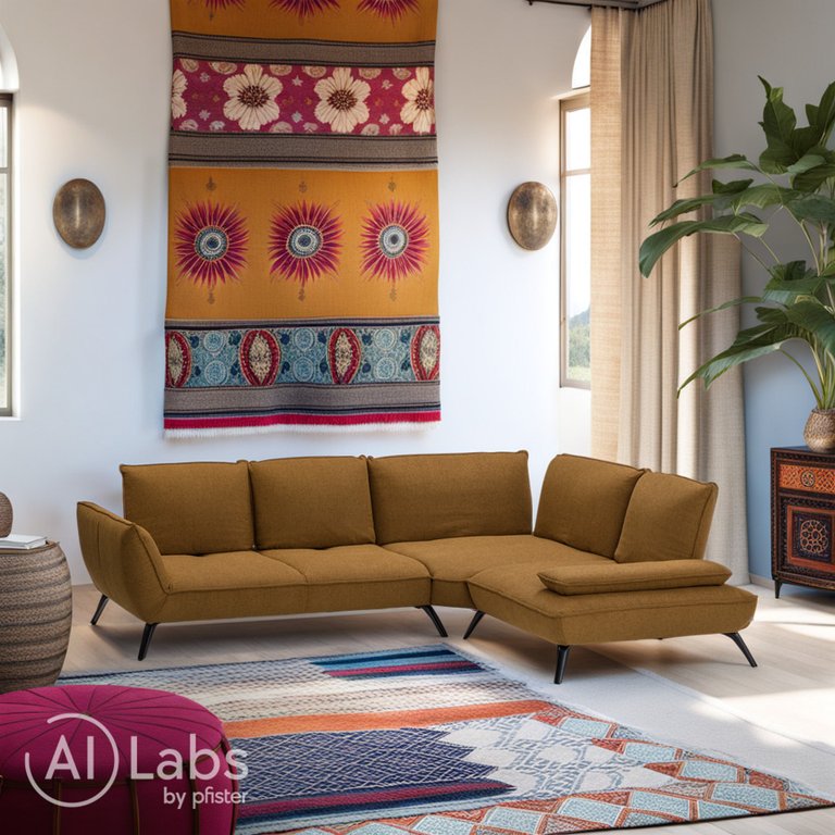 Moderano Ecksofa Alpha-8110 in gelb kaufen