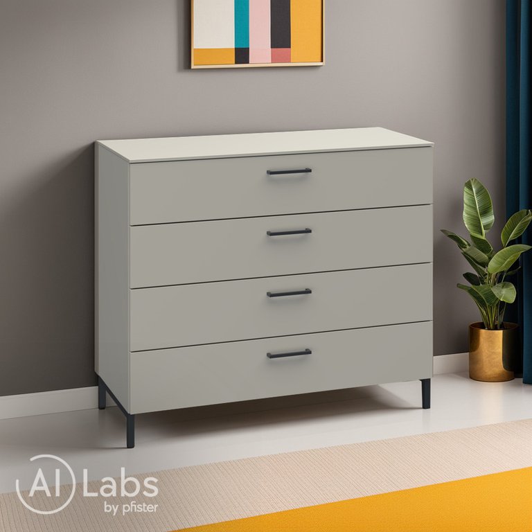 BYYU Kommode Genua in grau kaufen