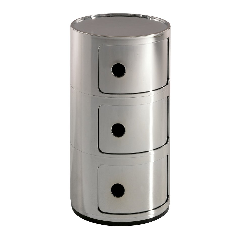 Acheter KARTELL table d’appoint Componibili Metal en grise